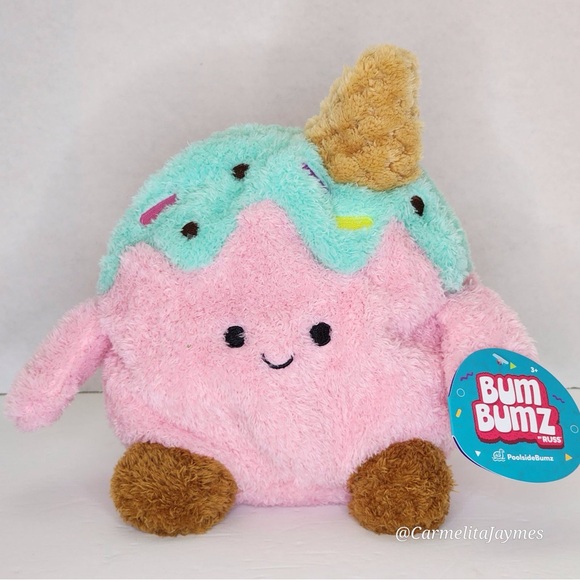 Russ | Toys | Isabella Ice Cream Bum Bumz Official Russ Plush Kellytoy Nwt | Poshmark